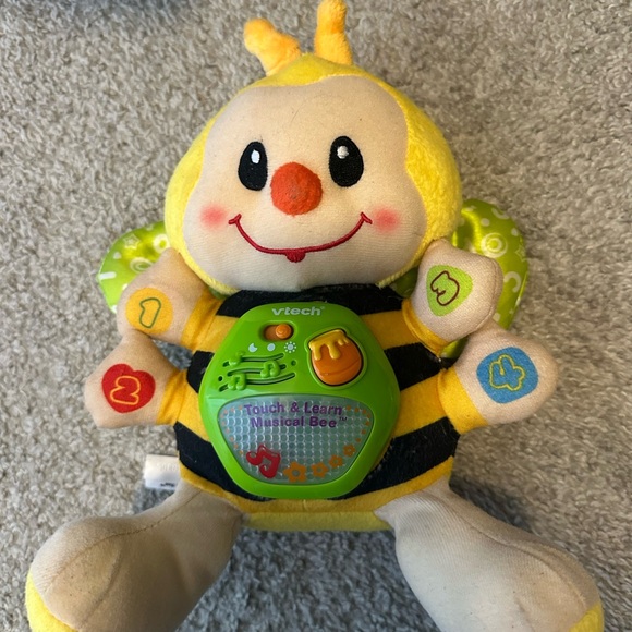 vtech | Toys | Vtech Interactive Musical Bee Toy Yellow And Green ...